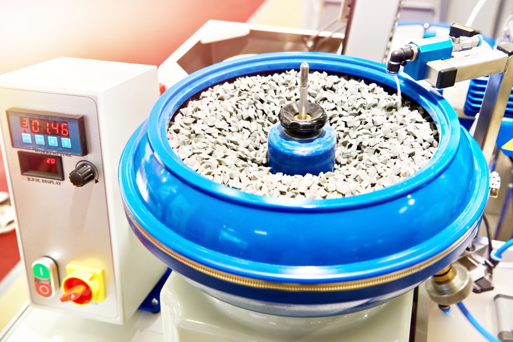 Vibratory Finishing - GY Machining - CNC Machining Service